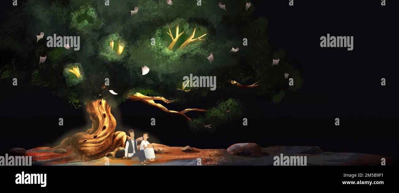 LAMYA'S POEM, from left: Rumi (voice: Mena Massoud), Lamya (voice ...