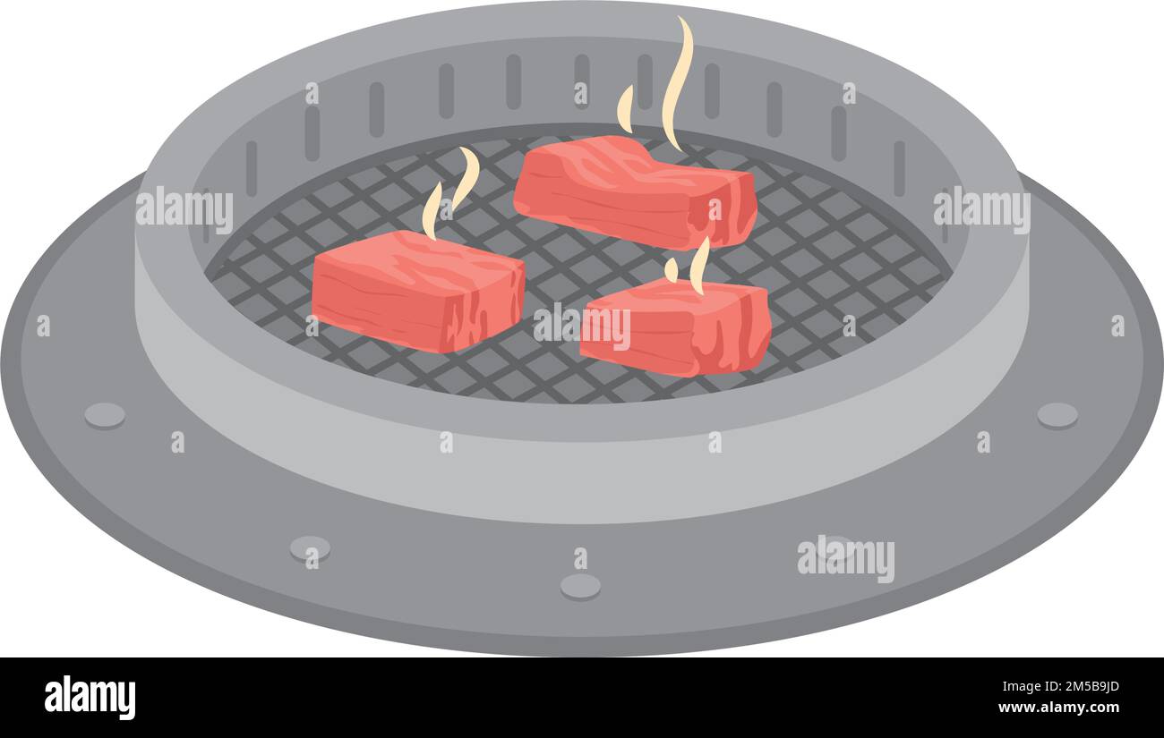 Korean bbq grill Stock Vector Image & Art - Alamy
