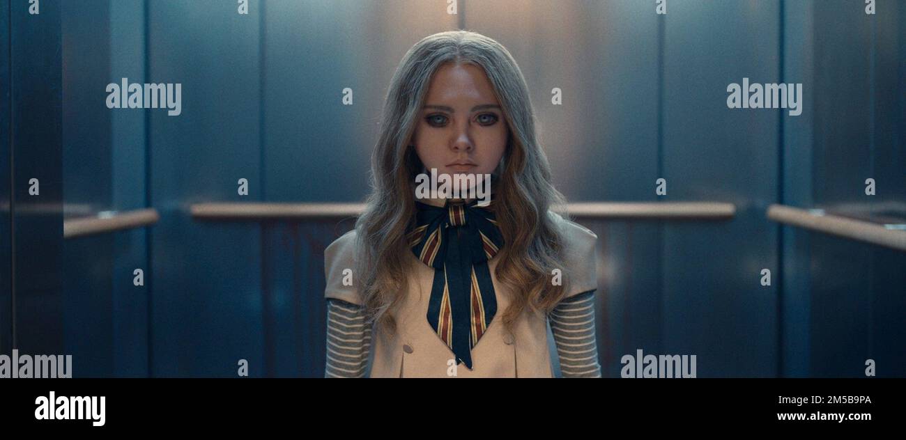 M3GAN, (aka MEGAN), Amie Donald as M3gan (voice: Jenna Davis), 2023 ...