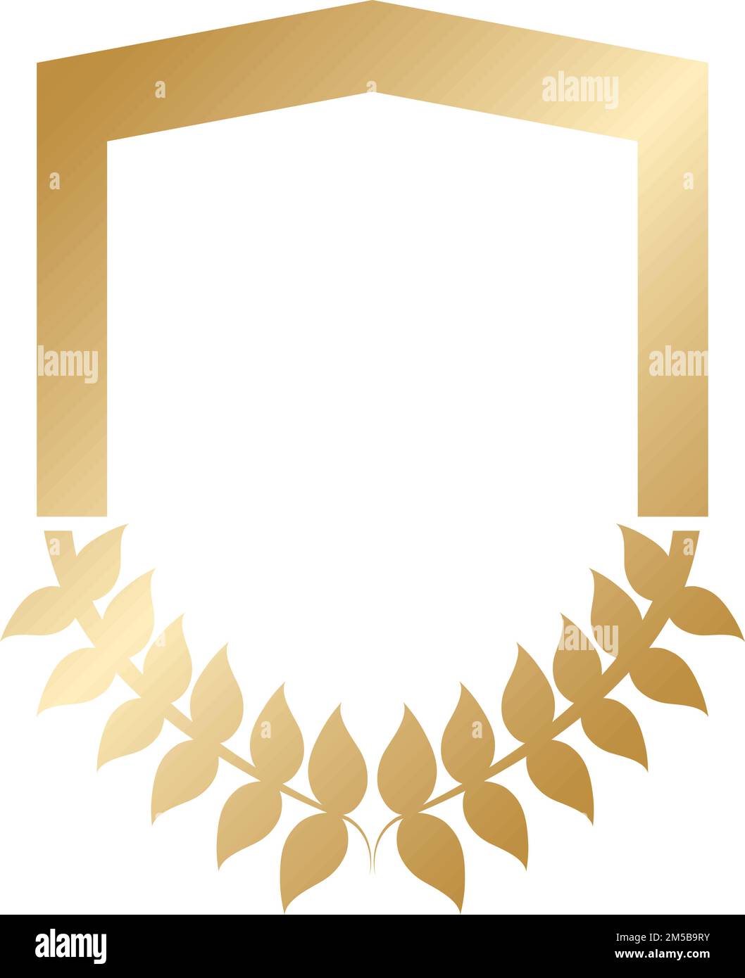 golden shield badge Stock Vector Image & Art - Alamy