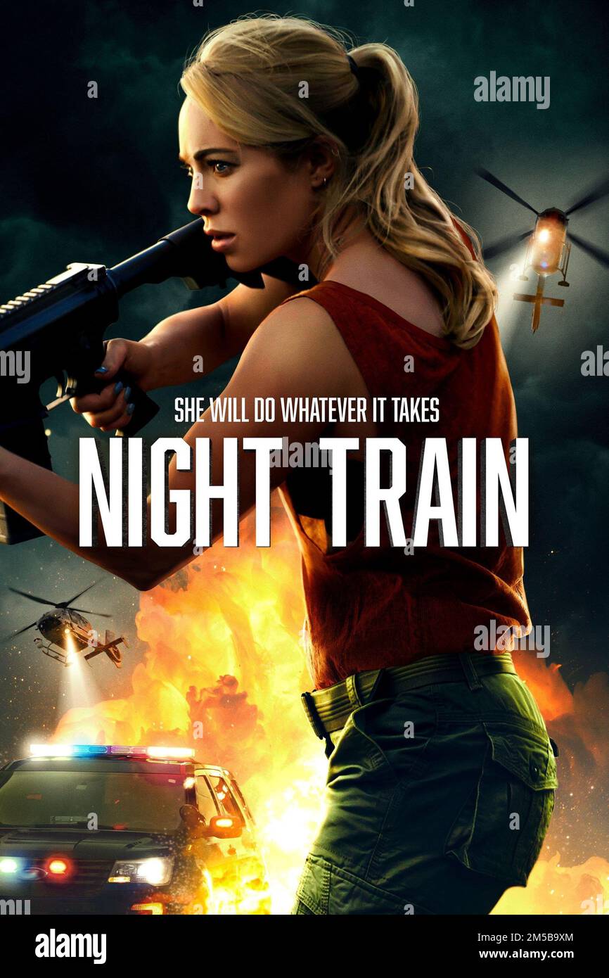 NIGHT TRAIN, poster, Danielle C. Ryan, 2023. © Saban Films / Courtesy ...