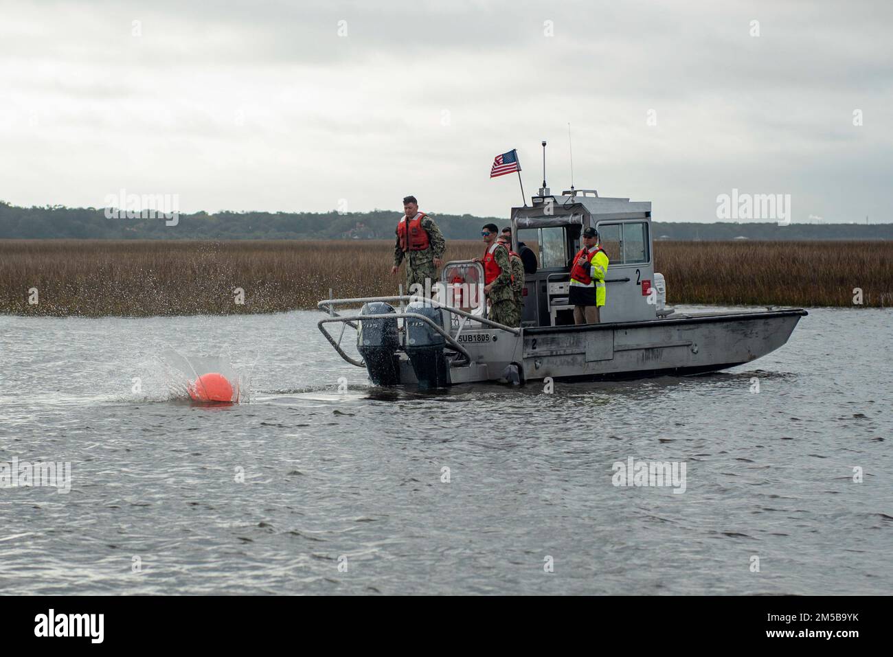 220218-N-KG461-1235 Kings Bay, Ga. (Feb. 18, 2022) Quartermaster 1st ...