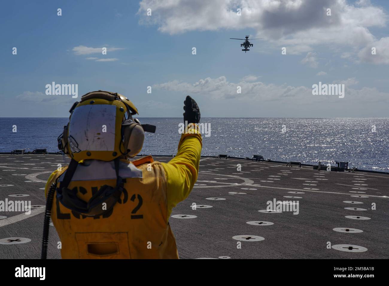 Ship hand signals hi-res stock photography and images - Alamy