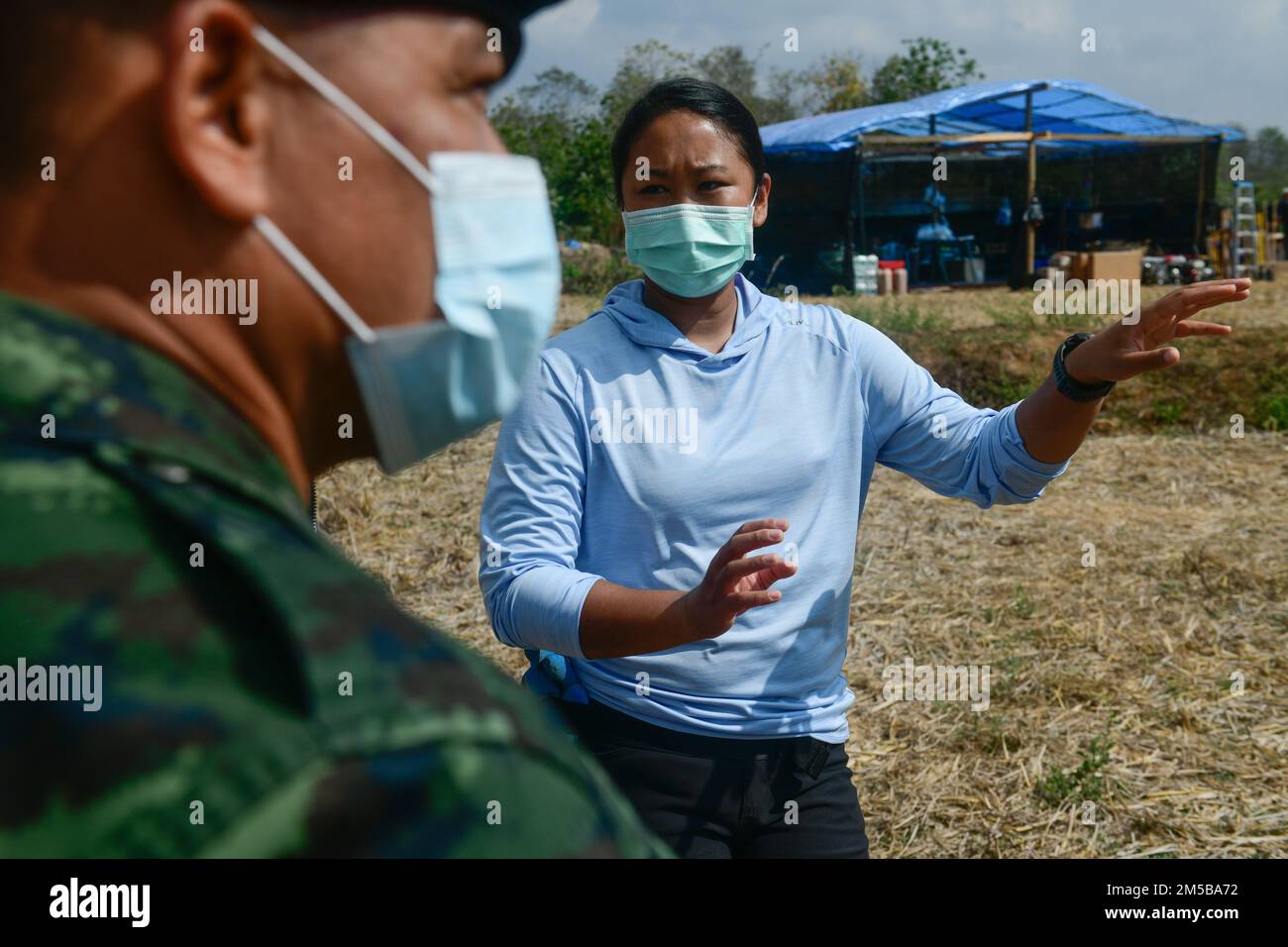 U.S Air Force Capt. Jenavee Viernes, a Defense POW/MIA Accounting ...