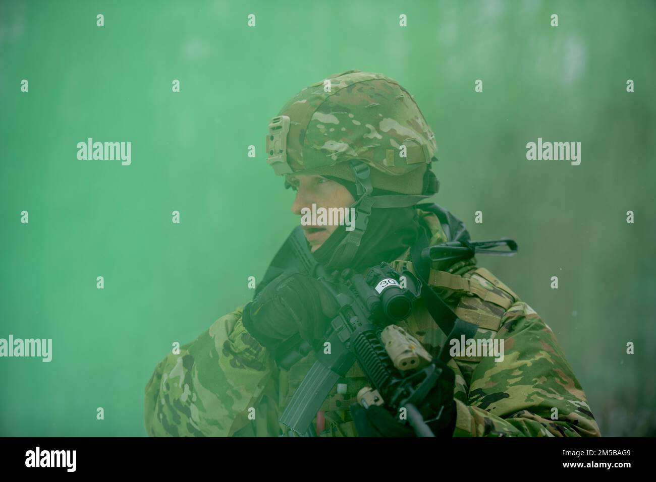 Staff Sgt. John Taylor, a 926th Security Forces Squadron Defender and ...