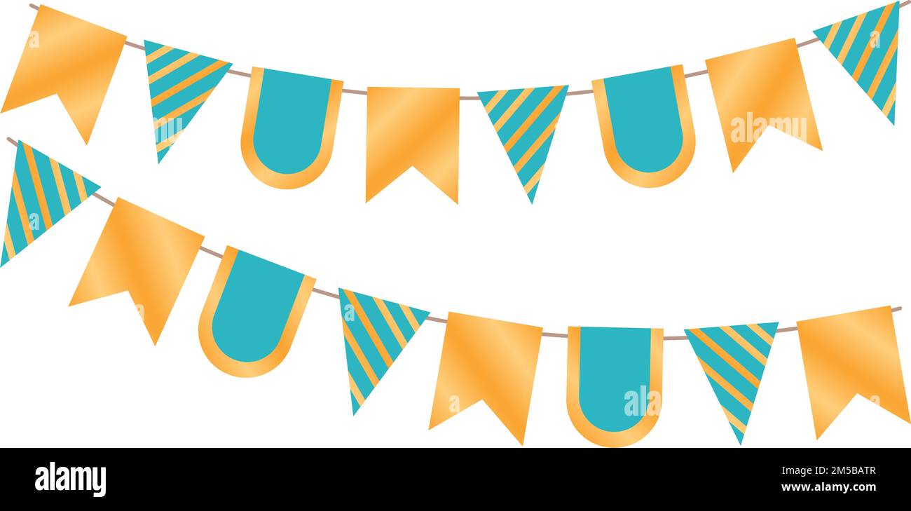 decorative pennants icon Stock Vector Image & Art - Alamy