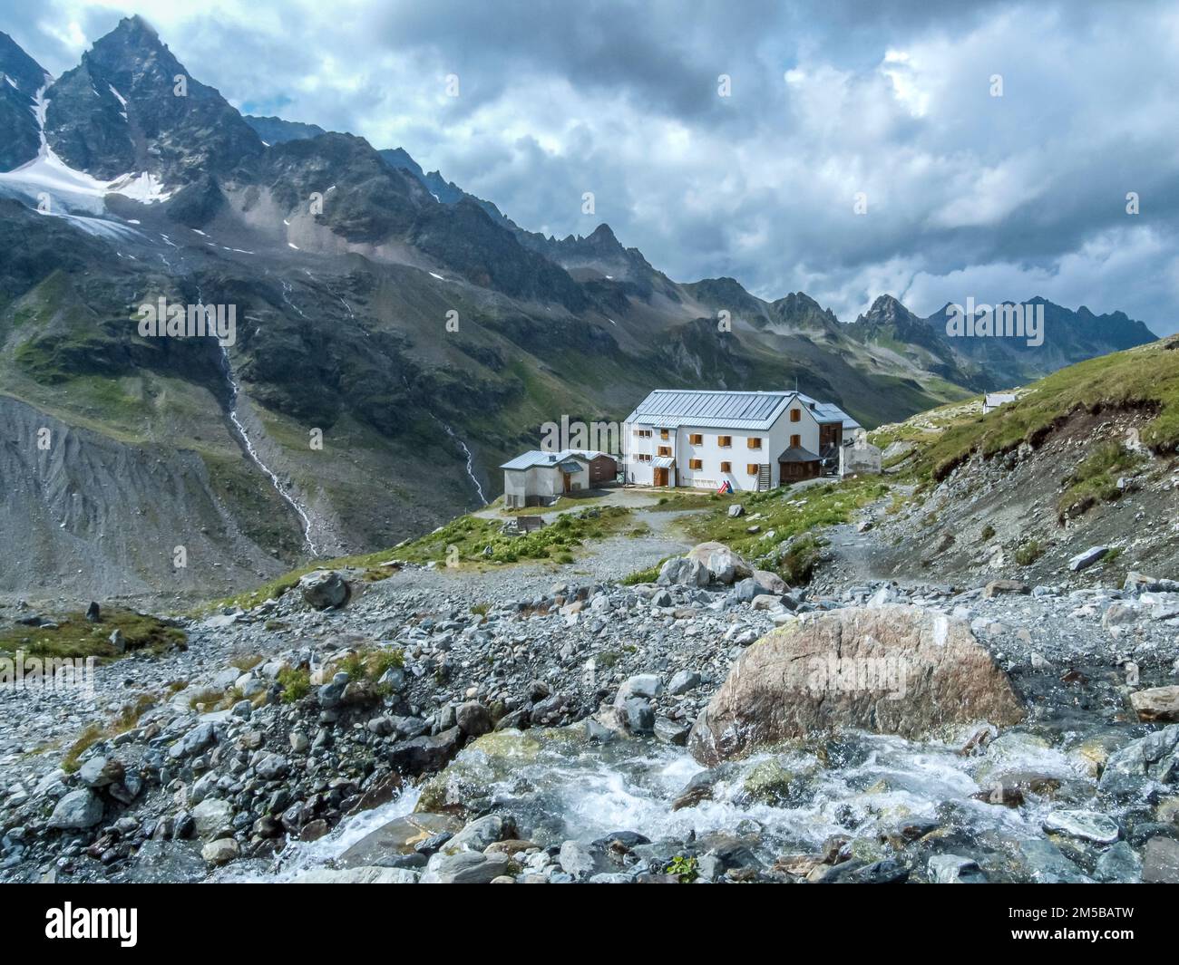 The image is of the German Alpine Club DAV Sektion Wiesbaden owned ...