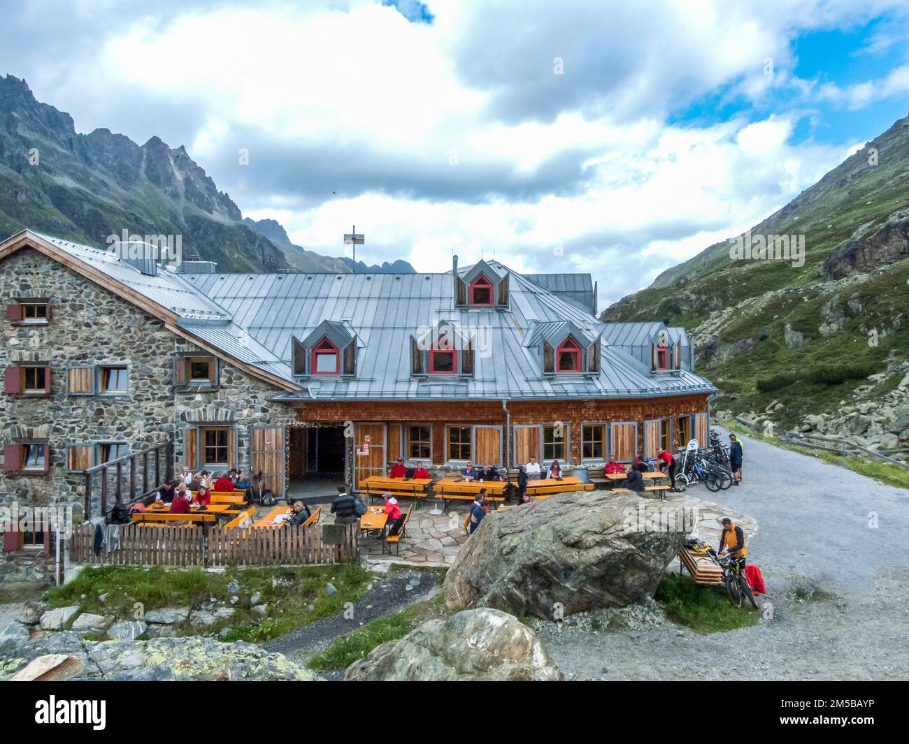 The image is of the German Alpine Club DAV Sektion Schwaben owned ...