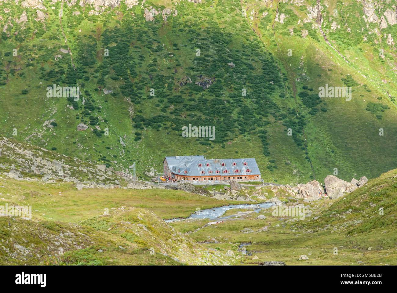 The image is of the German Alpine Club DAV Sektion Schwaben owned ...