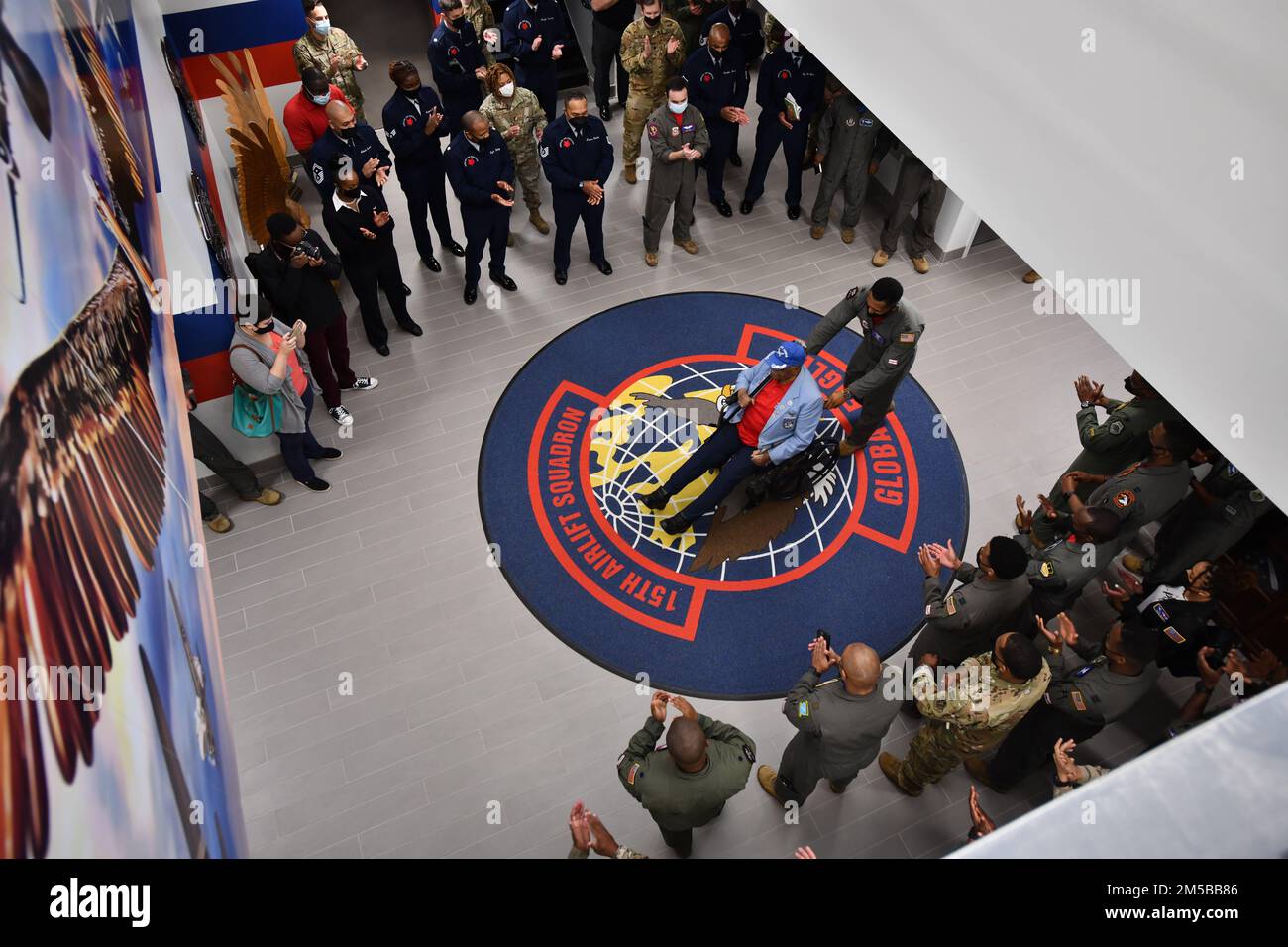 Members of the 89th Airlift Wing’s African American Heritage Flight and ...