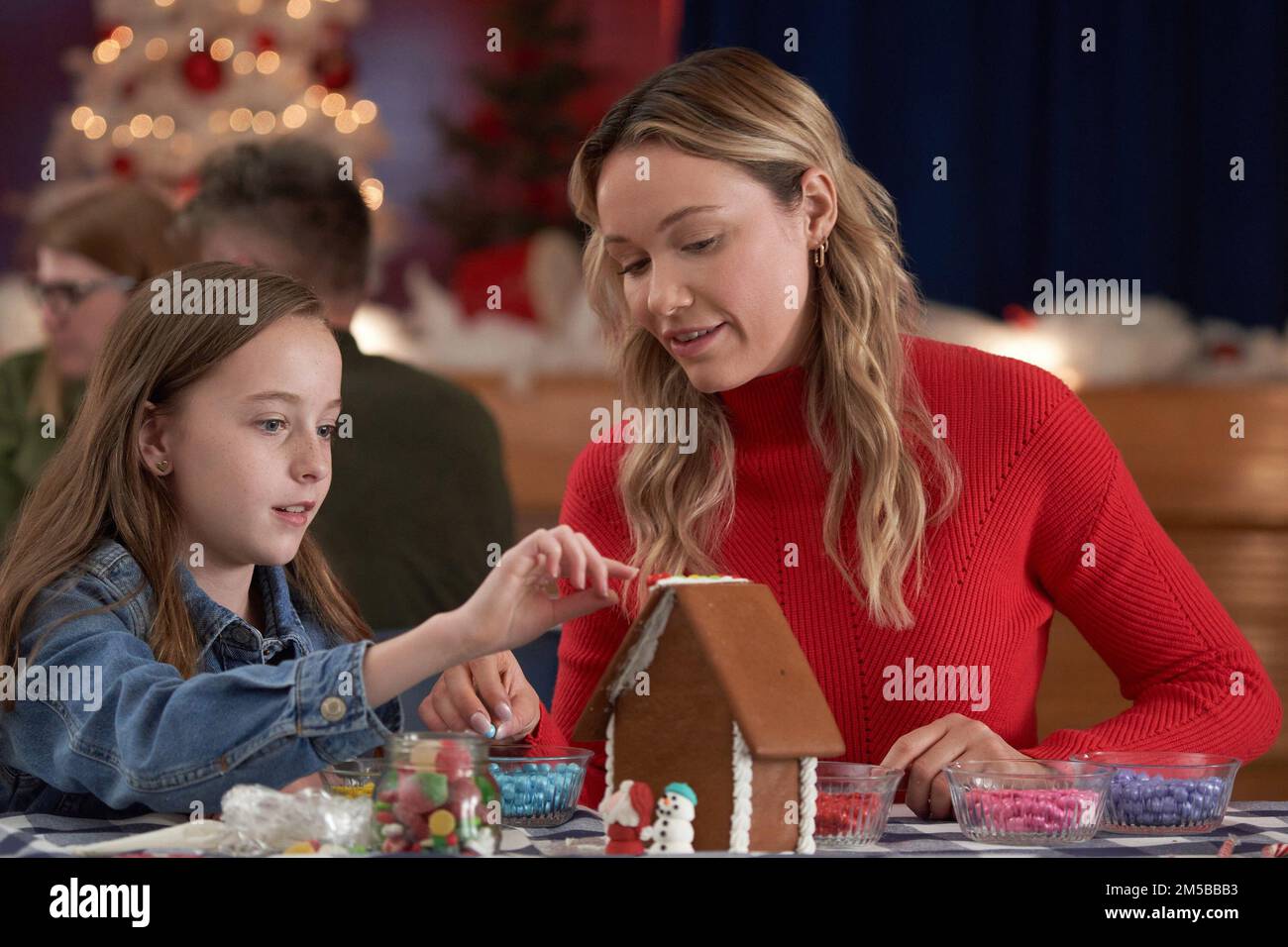 THE MOST COLORFUL TIME OF THE YEAR, from left: Ava Weiss, Katrina Bowden, (aired Dec. 9, 2022 ...