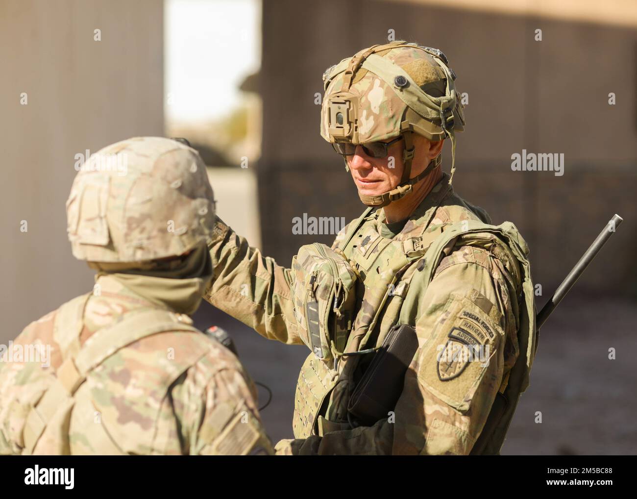 Advisors assigned to the 3rd Security Force Assistance Brigade and the ...