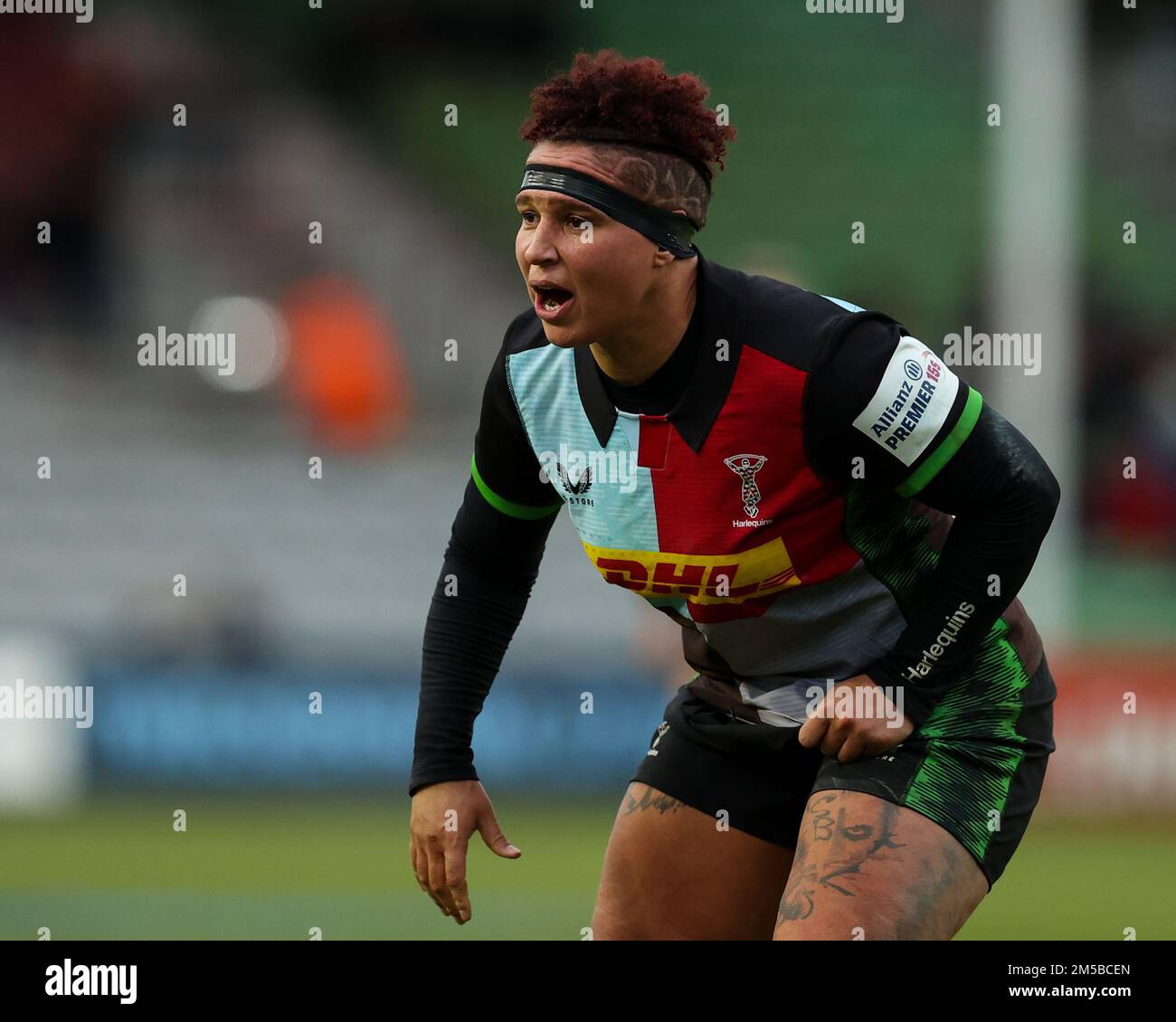 Shaunagh Brown, making her final appearance for Harlequins Women ...