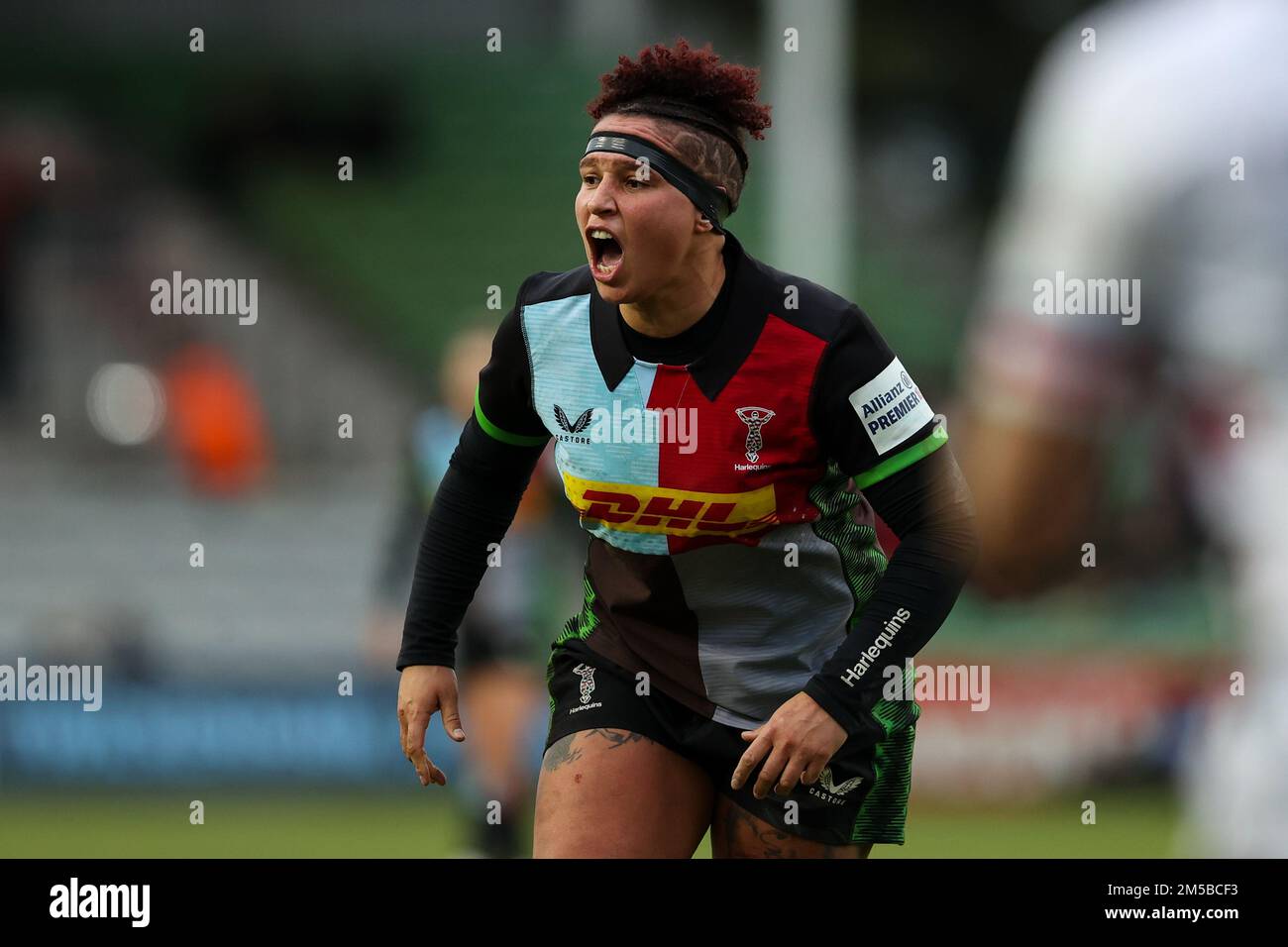 Shaunagh Brown, making her final appearance for Harlequins Women ...