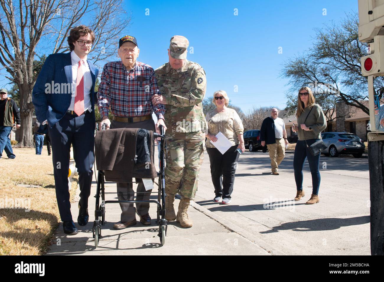 Dallas Texas -- Texas National Guardsman from 36th Sustainment Brigade ...
