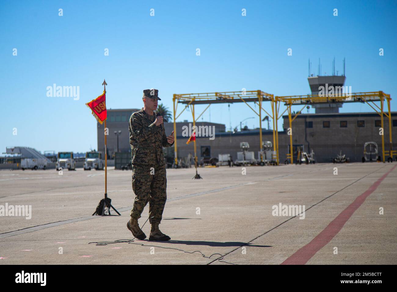 U.S. Marine Corps Col. Nathan M. Miller, outgoing commanding officer of ...