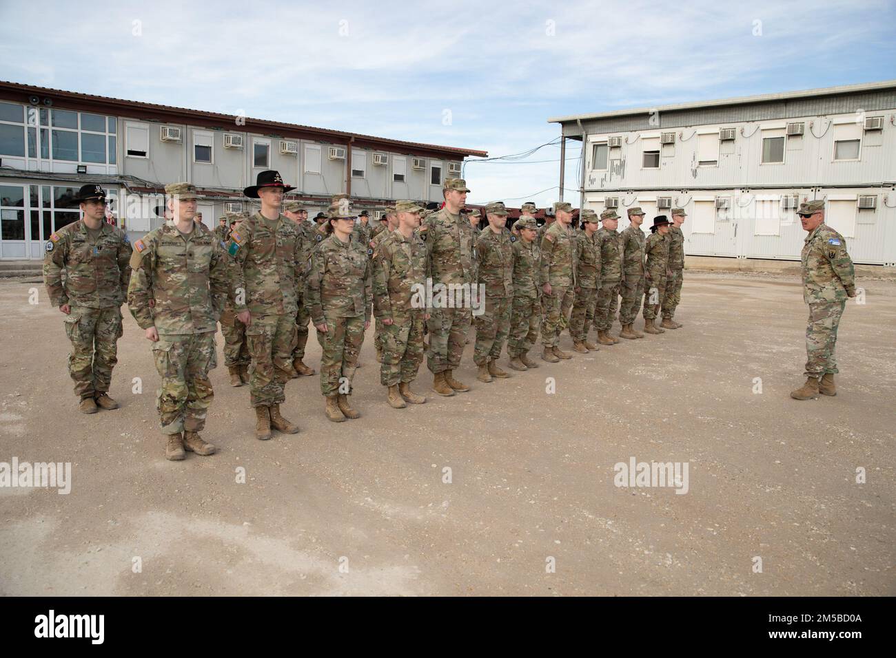 U.S. Army Soldiers of the Maneuver and Effects Battalions, Kosovo Force ...
