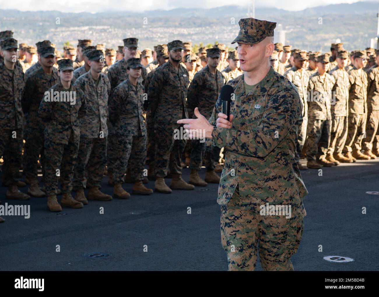 JOINT BASE PEARL HARBOR-HICKAM (Feb. 19, 2022) U.S. Marine Corps Sgt ...