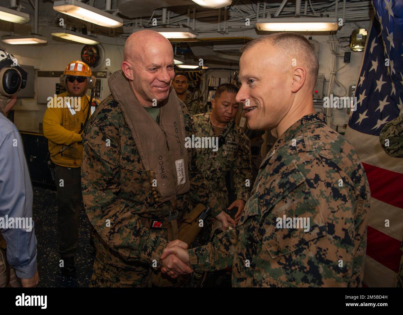 PACIFIC OCEAN (Feb. 19, 2022) U.S. Marine Corps Col. James Lively ...