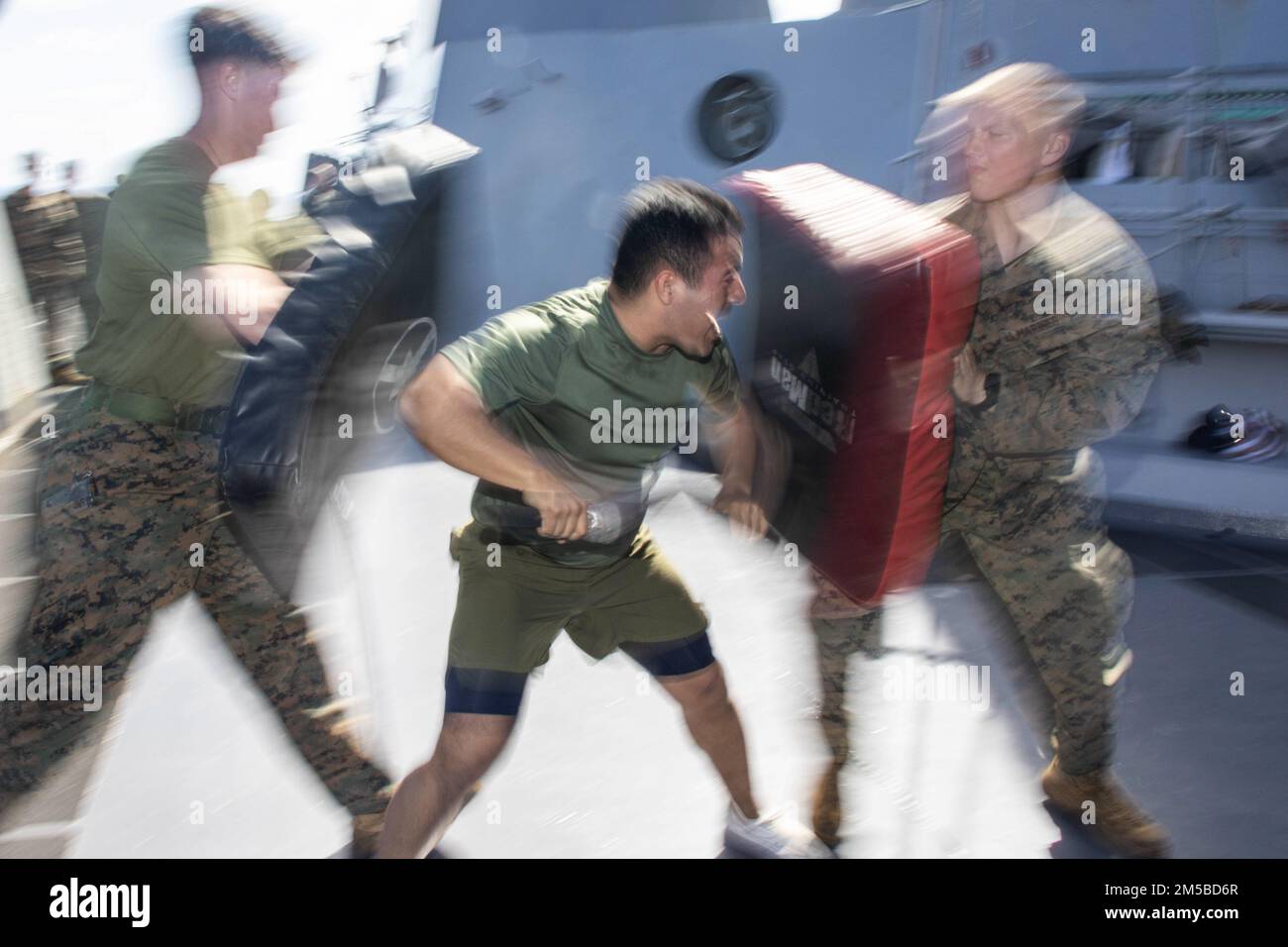 U.S. Marine Corps Lance Cpl. Alan Ayalazapien, a chemical, biological ...