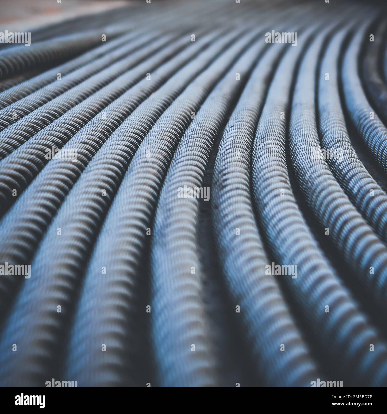 A close up of heavy iron cables - perfect for wallpapers Stock Photo ...