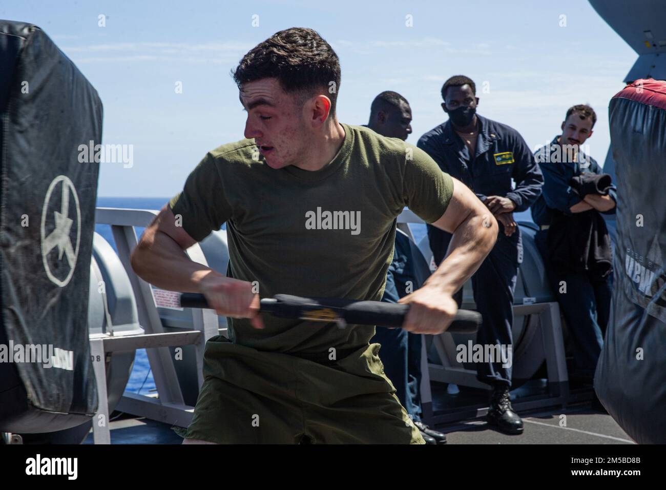 U.S. Marine Corps Lance Cpl. Xavier Graves, an anti-tank missile gunner ...