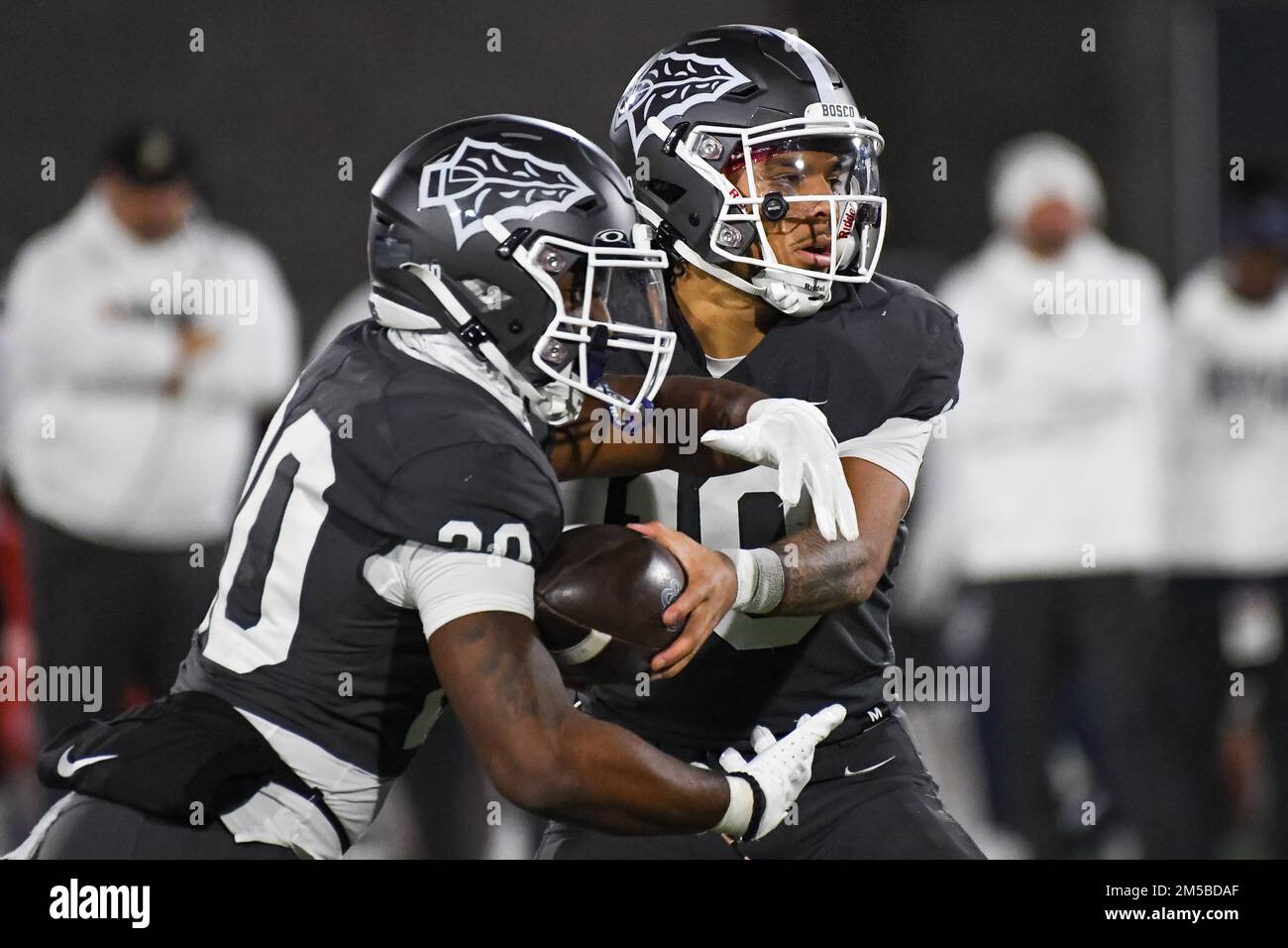 St. John Bosco Braves quarterback Pierce Clarkson (10) during the 2022 ...
