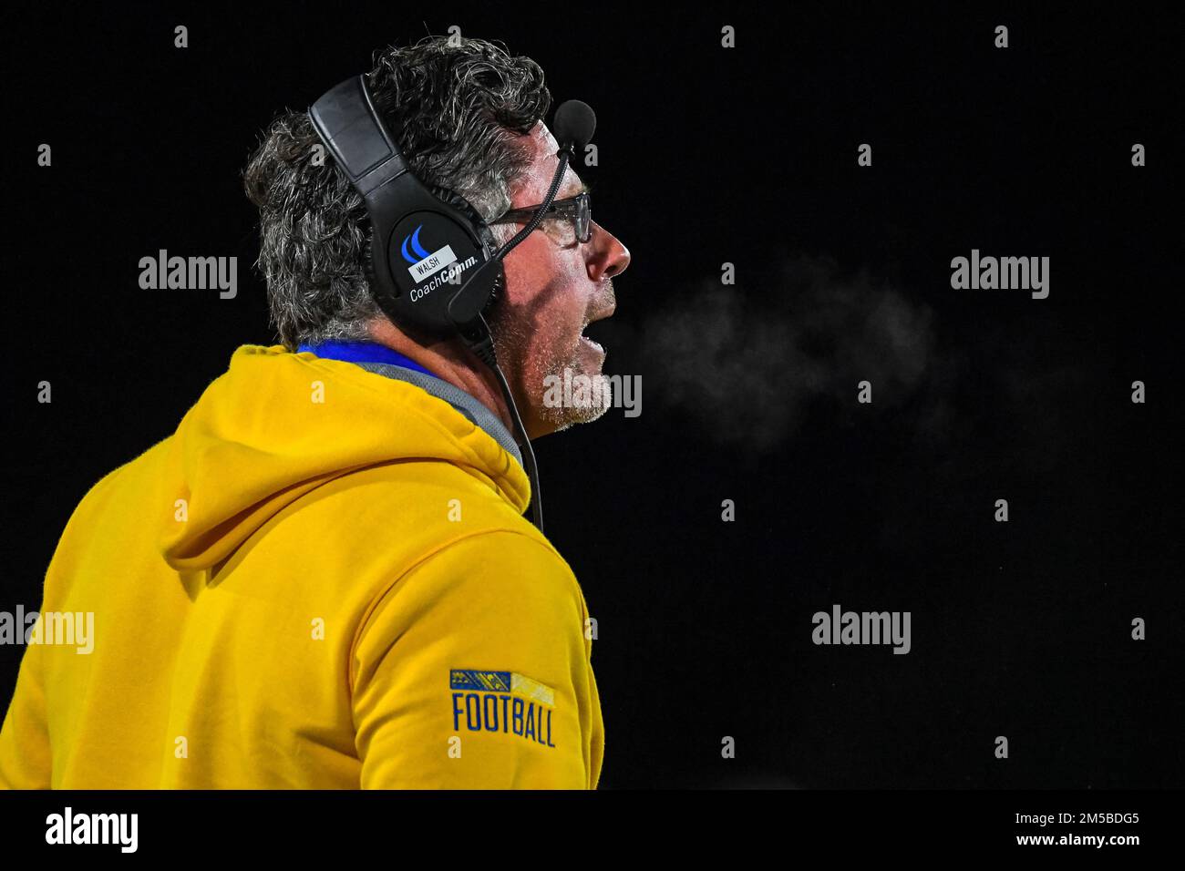 Serra Padres head coach Patrick Walsh during the 2022 CIF Open Division ...