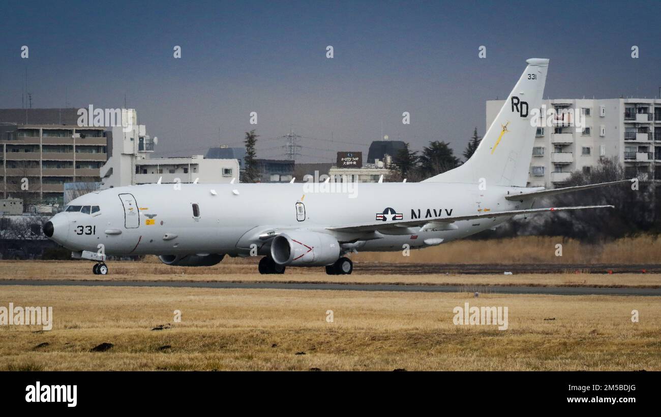 NAVAL AIR FACILITY ATSUGI, Japan (Feb. 20, 2022) – A P-8A Poseidon ...