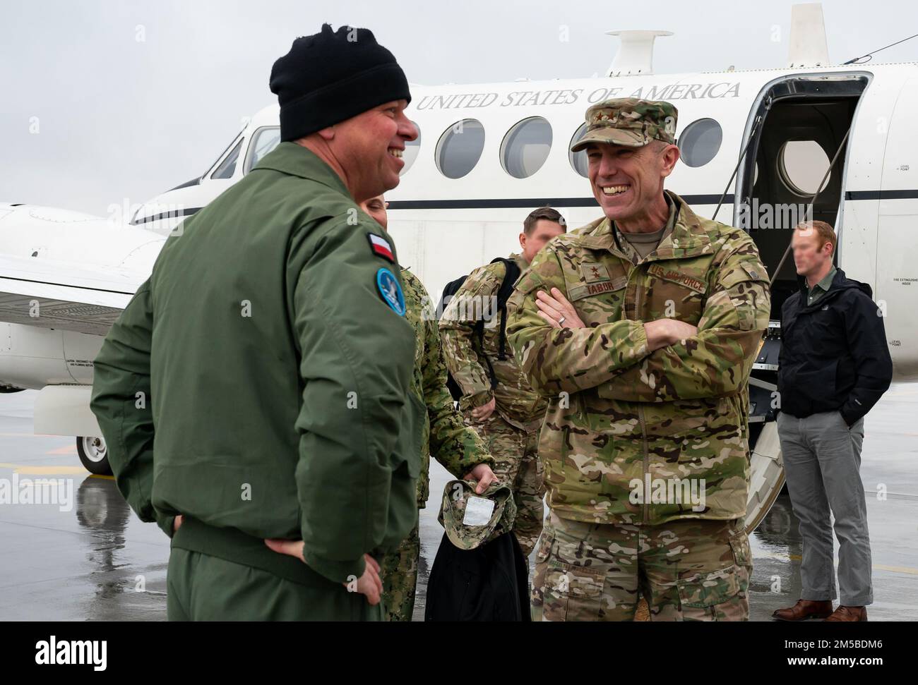 U.S. Air Force Maj. Gen. David Tabor, Special Operations Command Europe ...
