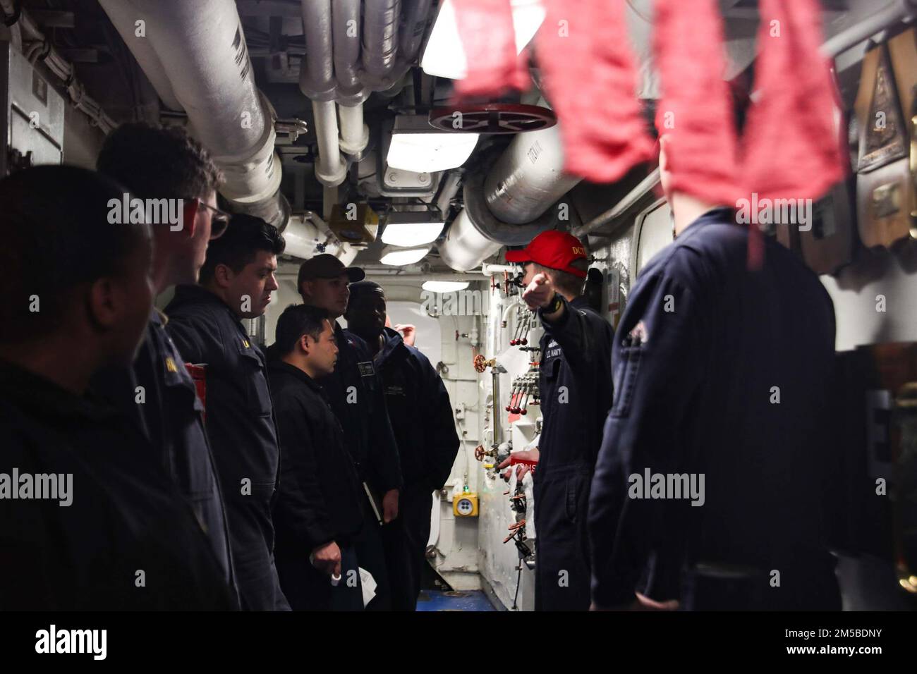 Damage control training team hi-res stock photography and images - Alamy