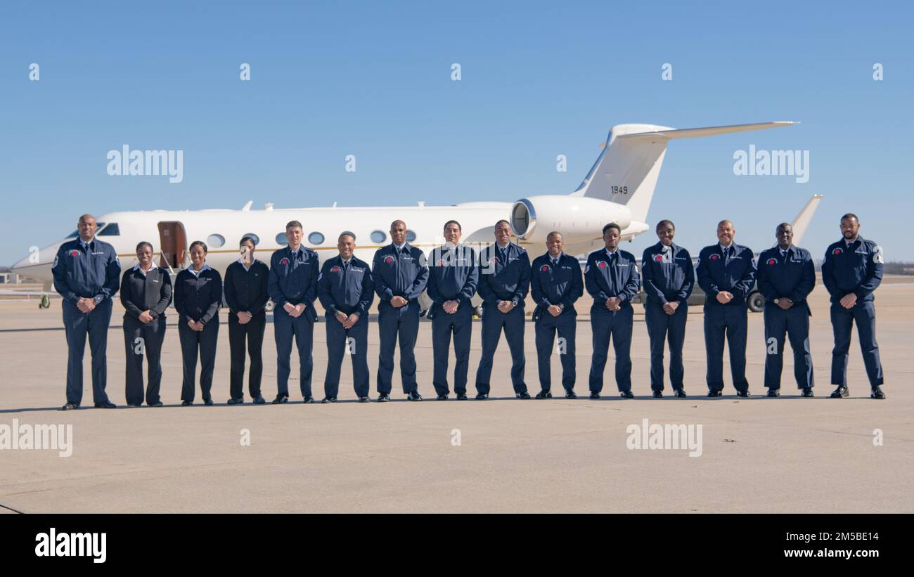 The crew of the 89th Airlift Wing’s 2nd Annual African American ...