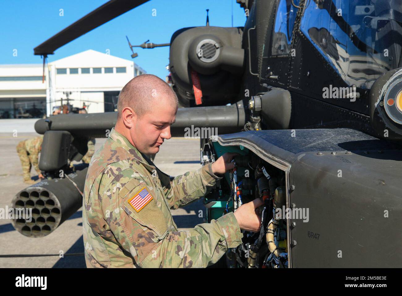 Spc. McClure of Delta Troop, 7th Squadron, 17th Cavalry Regiment ...