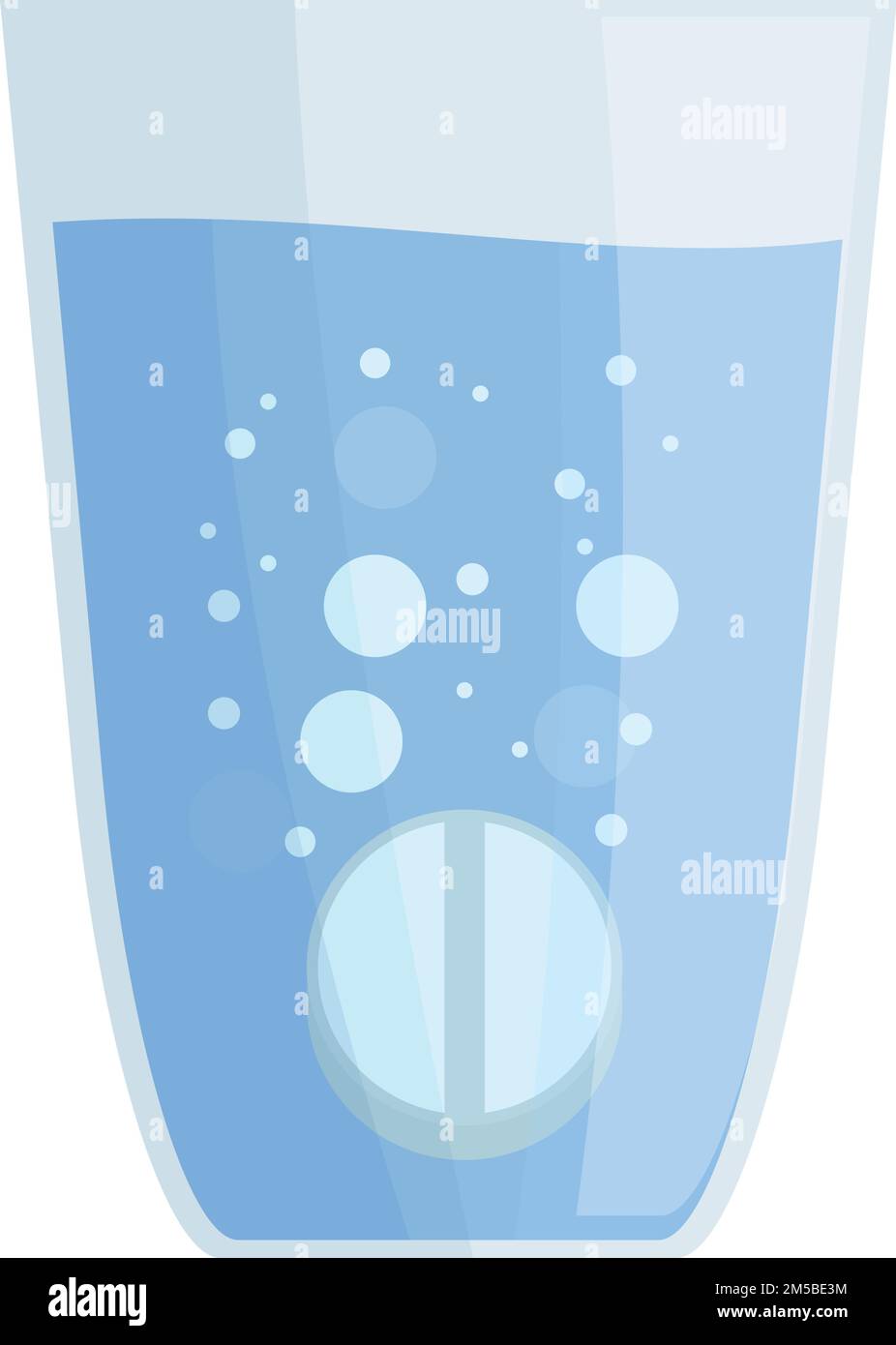 Effervescent tablet icon cartoon vector. Medicine vitamin. Water ...