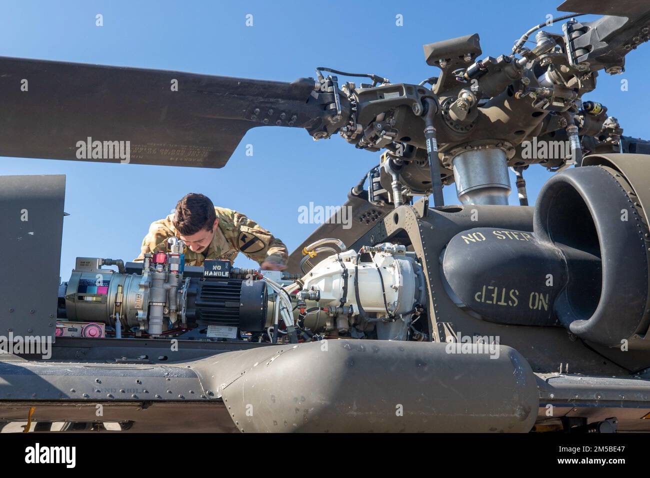 Warrant Officer 1 Miller of Charlie Company, 3rd Battalion, 227th ...