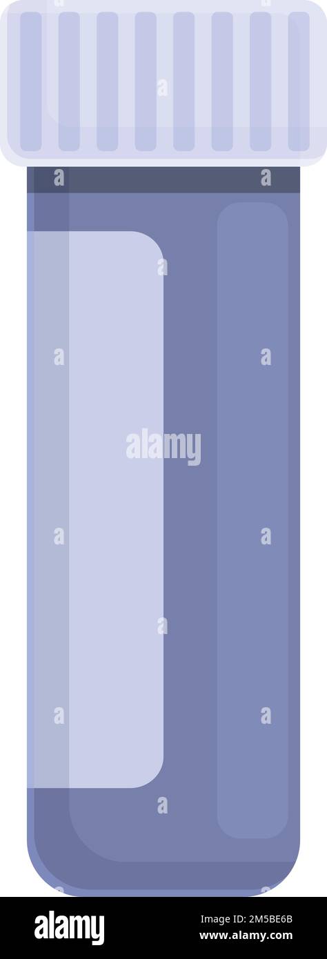 Effervescent tablets tube icon cartoon vector. Medicine tablet. Cap ...