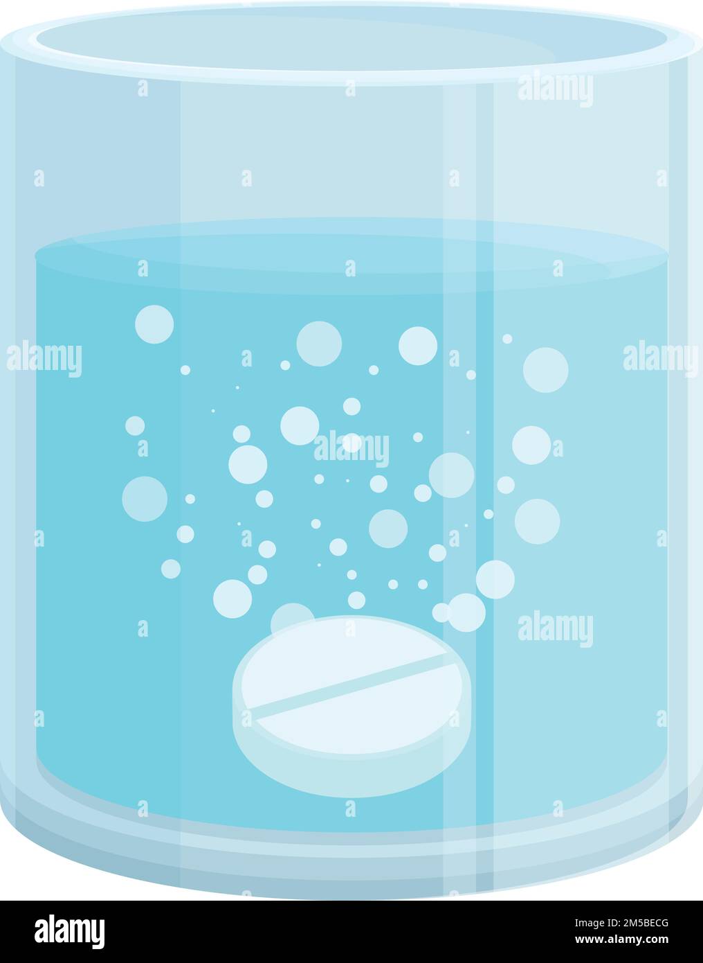 Glass mineral water icon cartoon vector. Medicine vitamin. Powder fruit ...
