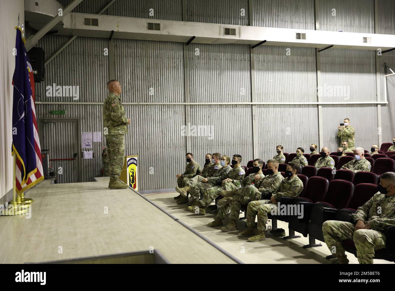 U.S. Army Col. Brey Hopkins, commander, Regional Command - East ...