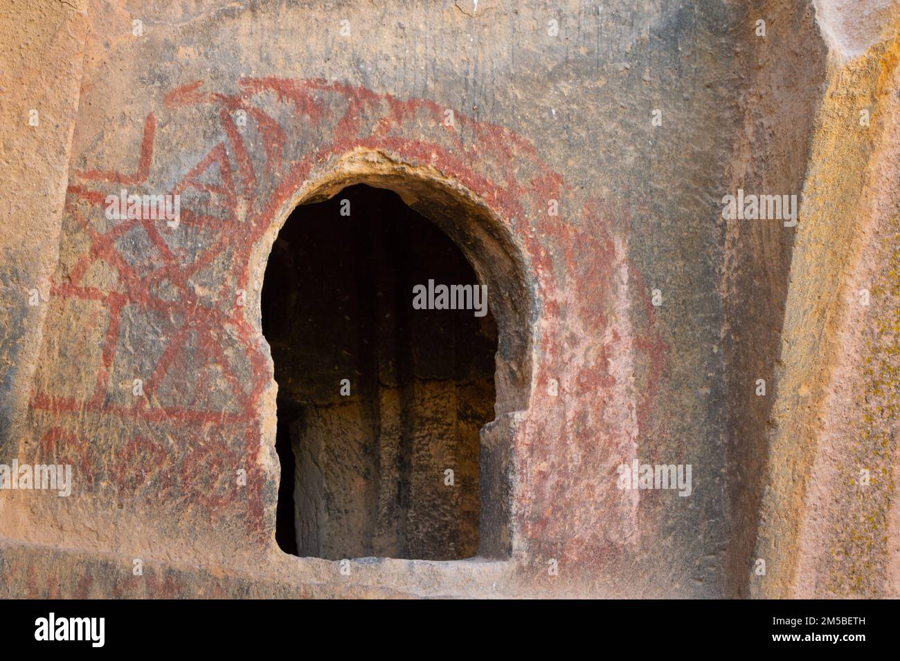 Acik Saray (Open Palace) Museum, AD 900- 1000, Gulsehir, Cappadocia ...