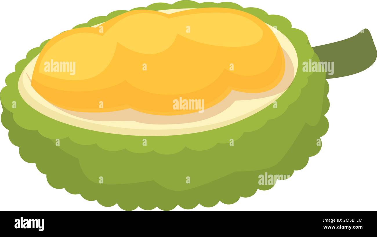 Healthy jackfruit icon cartoon vector. Fruit food. Tropical nature ...