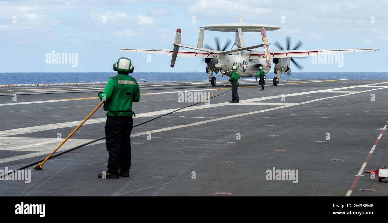 221226-N-DU622-1103 PHILIPPINE SEA (Dec. 26, 2022) An E-2C Hawkeye from ...