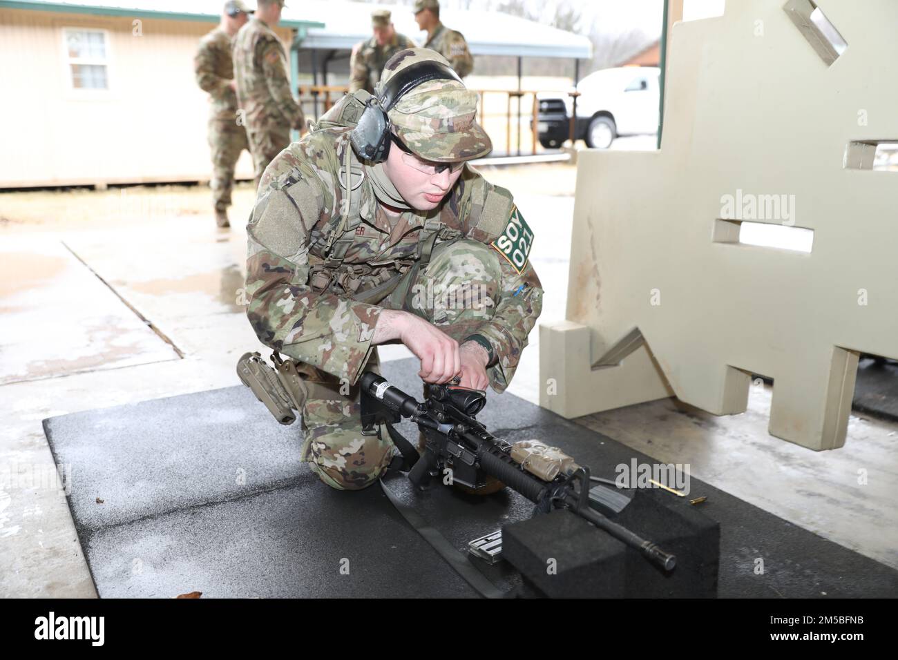 Senior Airman Samuel Parker, a security forces airman with Security ...