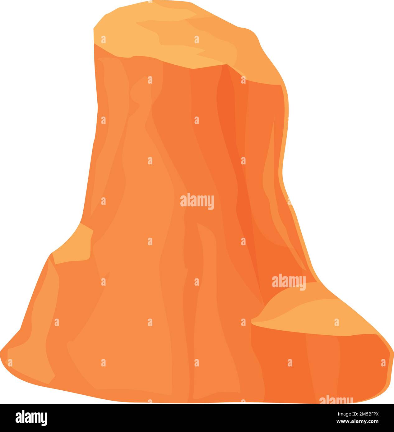 Nature rock icon cartoon vector. Grand canyon. Scene west Stock Vector ...