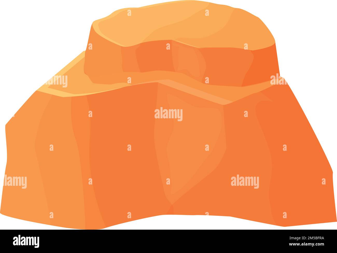 Rock valley icon cartoon vector. Grand canyon. Arizona landscape Stock ...