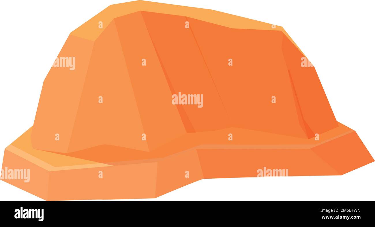 Sky canyon icon cartoon vector. Cliff rock. Arizona landscape Stock ...