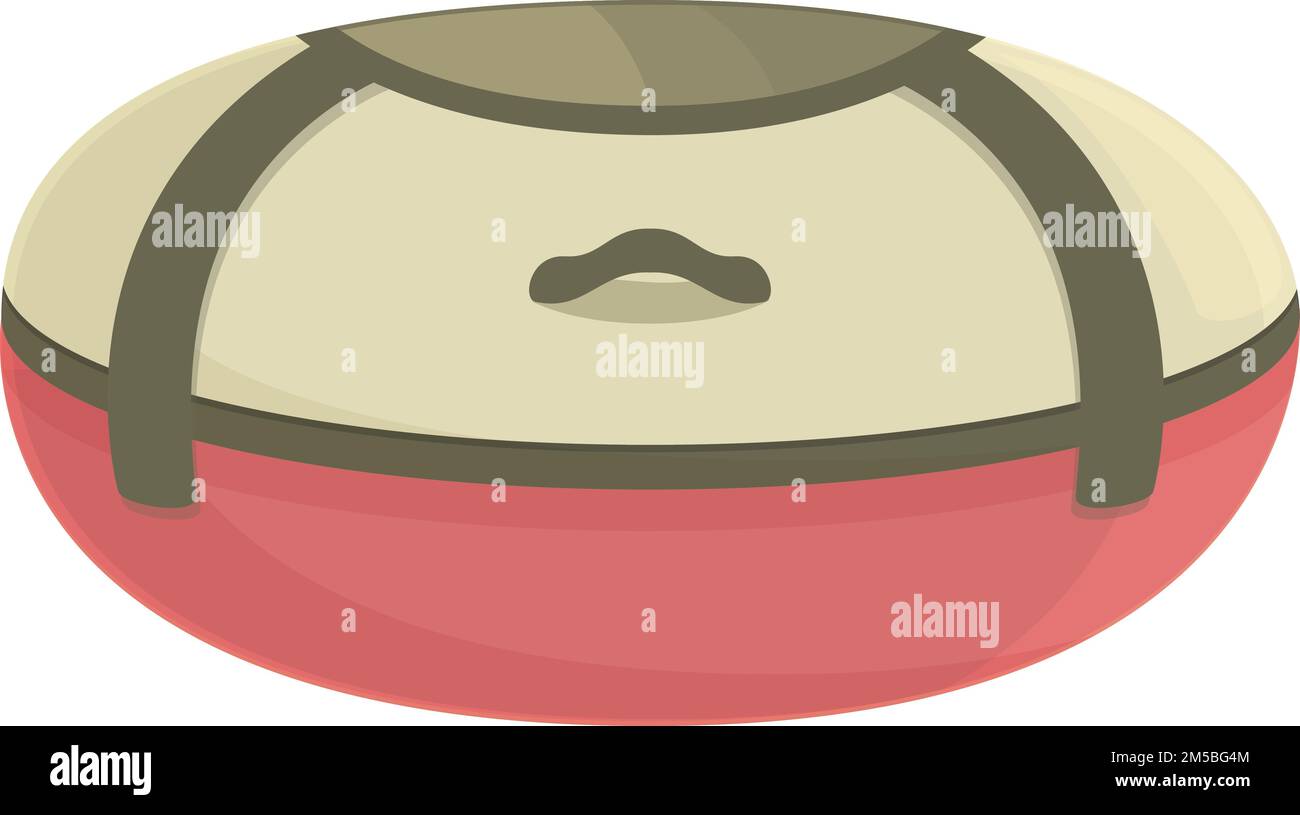 Person snow tube icon cartoon vector. Winter vacation. Kid tubing Stock ...