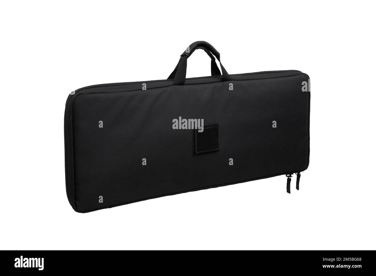 Soft black weapon case. Bag for storing and transporting weapons ...