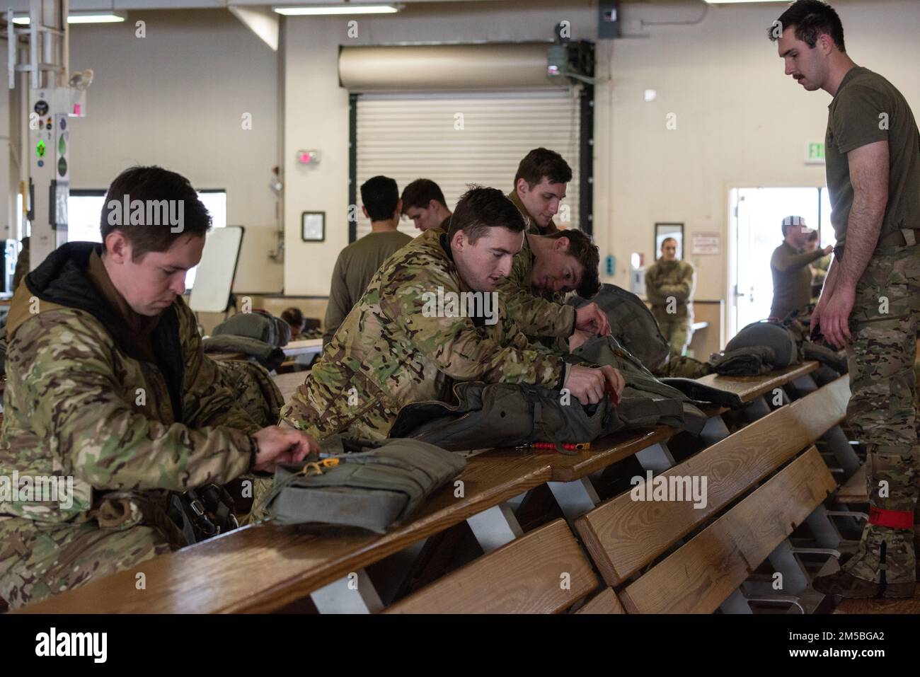 U.S. Air Force tactical air control party (TACP) specialists assigned ...
