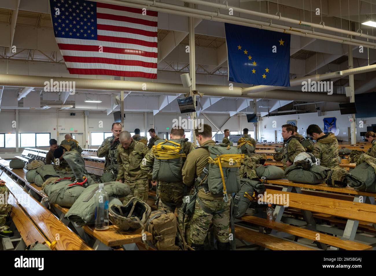U.S. Air Force tactical air control party (TACP) specialists assigned ...