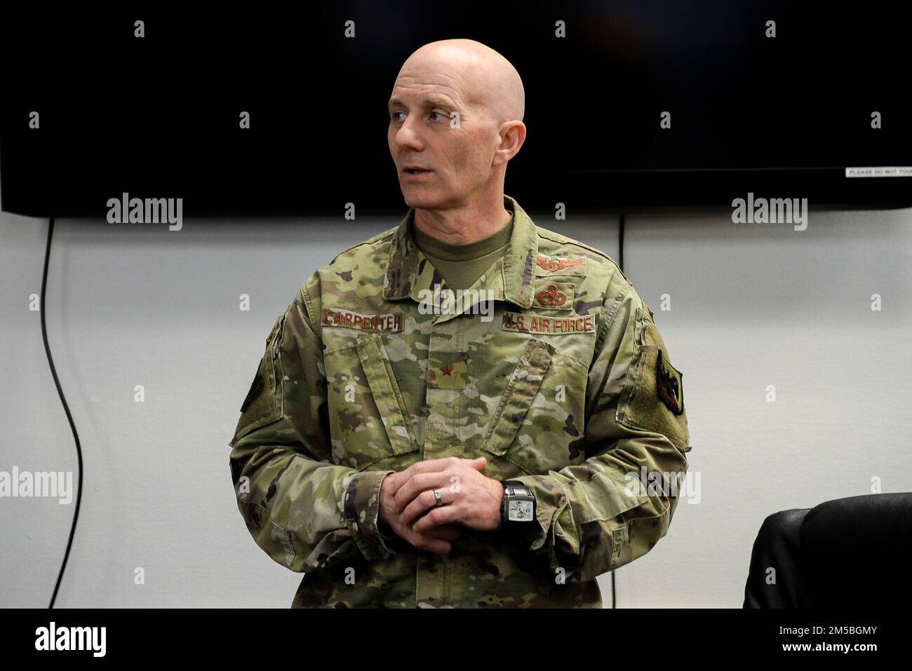 U.S. Air Force Brig. Gen. Donald K. Carpenter, director of Logistics ...
